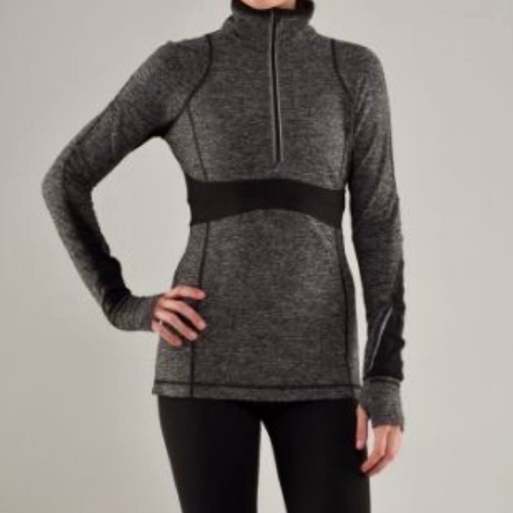 lululemon athletica | Tops | Rare Lululemon Run Full Tilt Half Zip Sz 8 ...